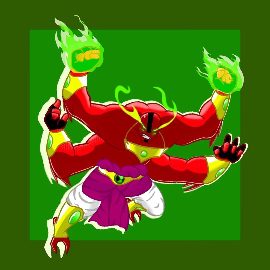 Broly X Four arms | Scrolller