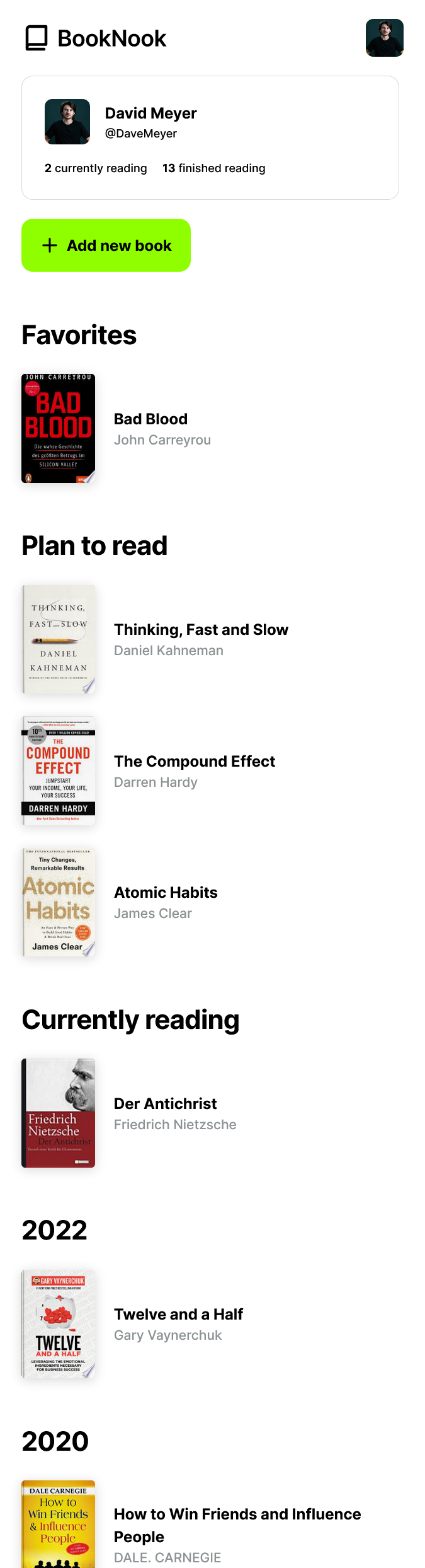 My digital bookshelf | Scrolller