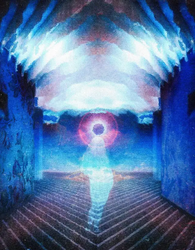 Finding Stillness, me, liminal, 2023 | Scrolller