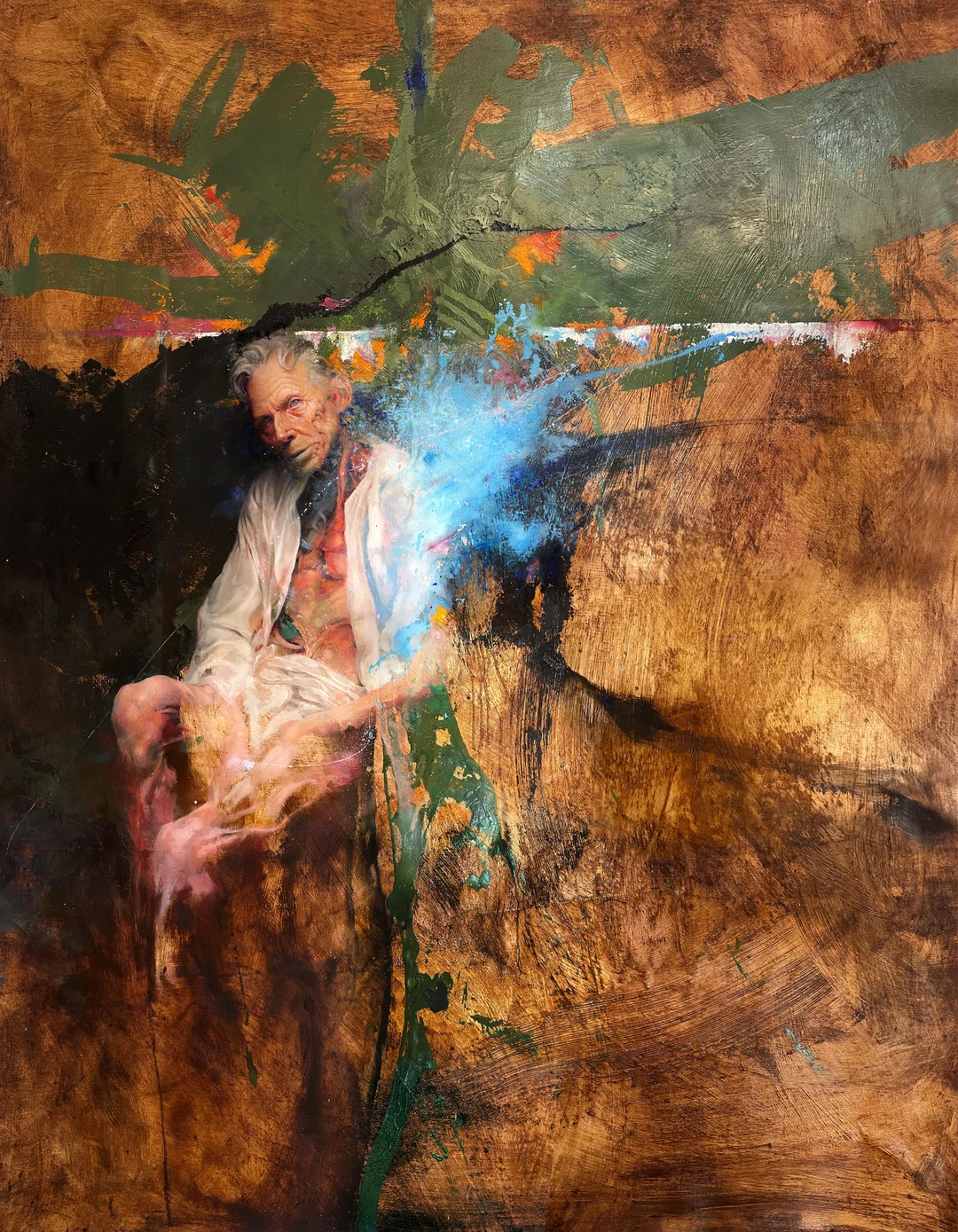 Dignity in decay, jamesbyron3, oil, 2024. | Scrolller