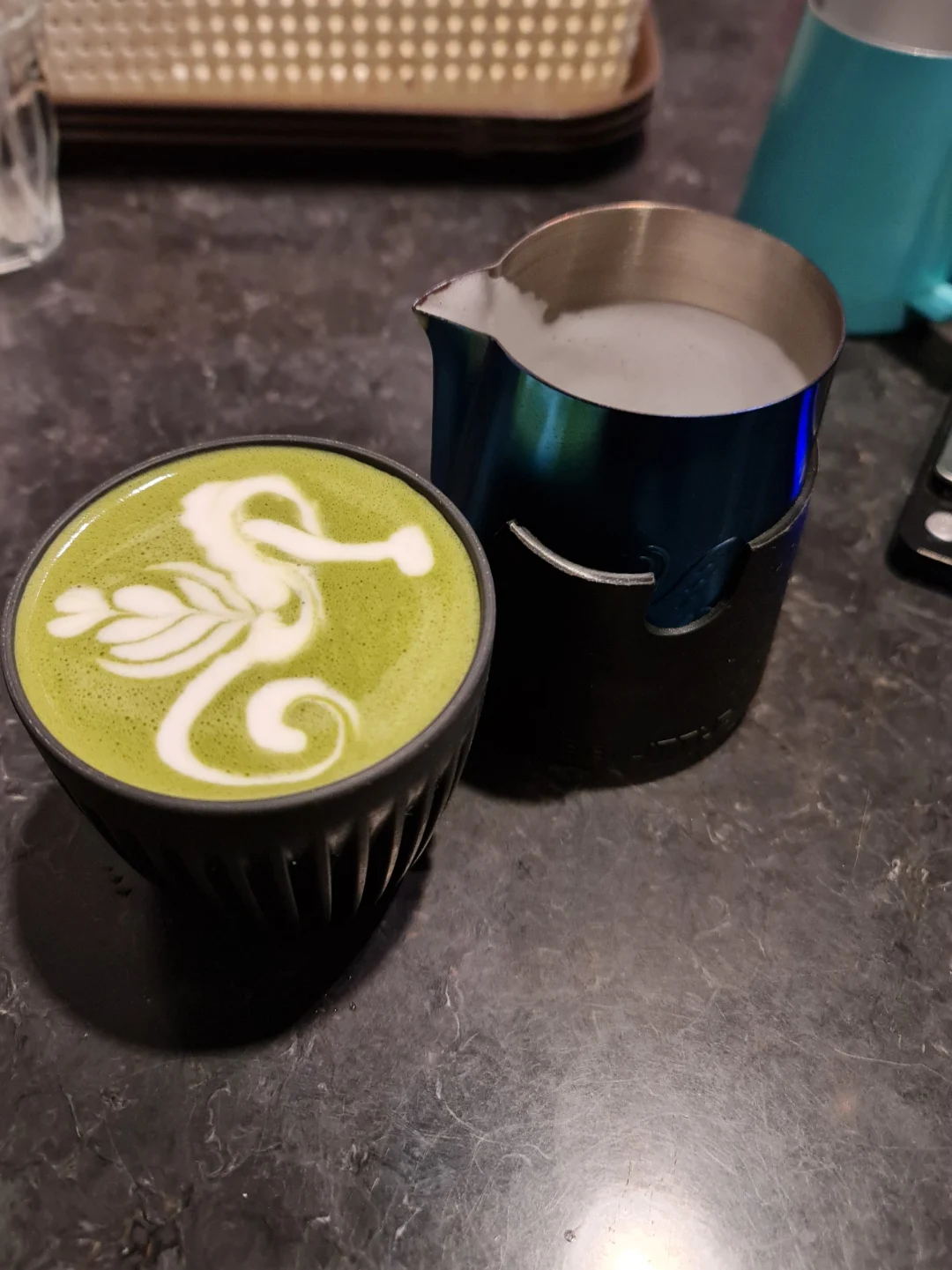 Personal best matcha seahorse | Scrolller