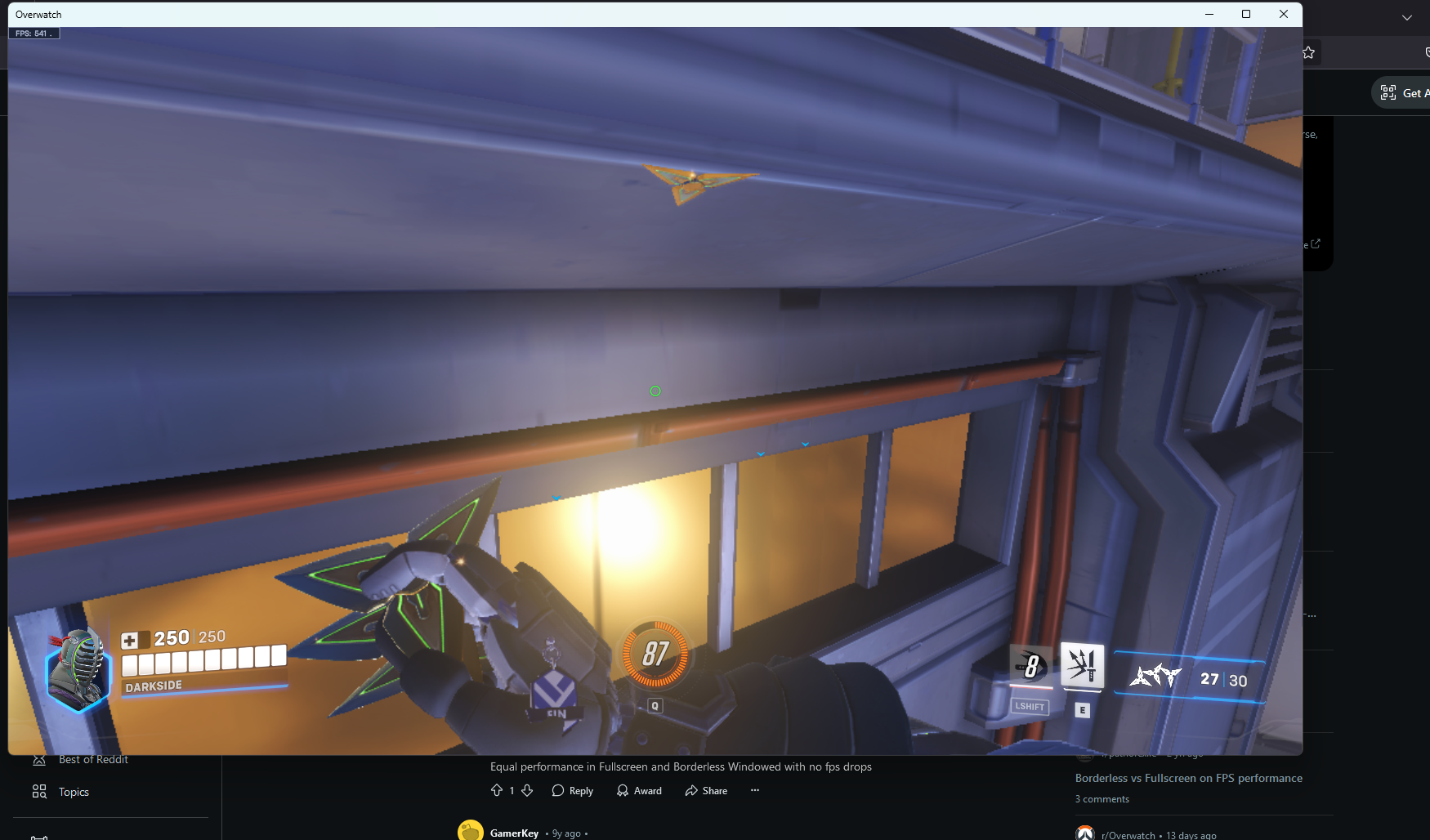 Why is my fullscreen fps capped to my monitor refresh rate but my windowed goes as high as i cap ...