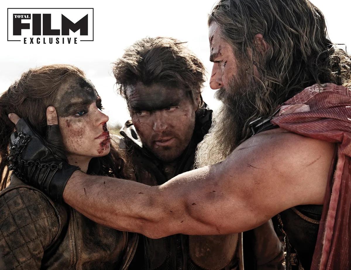 New stills of Anya, Chris Hemsworth and Tom Burke in Furiosa from: https://www.gamesradar.com ...