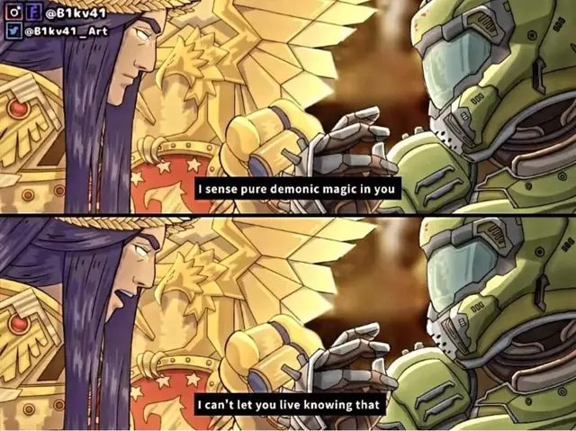 Emperor of Mankind vs Doom Slayer by b1kv41 | Scrolller