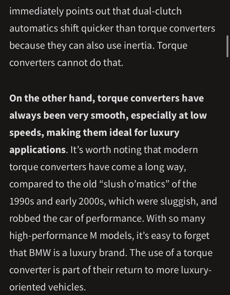 M explains why they went luxury over performance | Scrolller