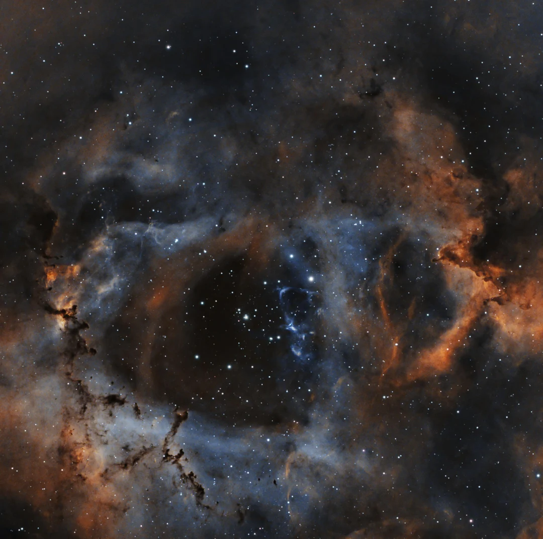 Inner parts of the Rosette Nebula | Scrolller