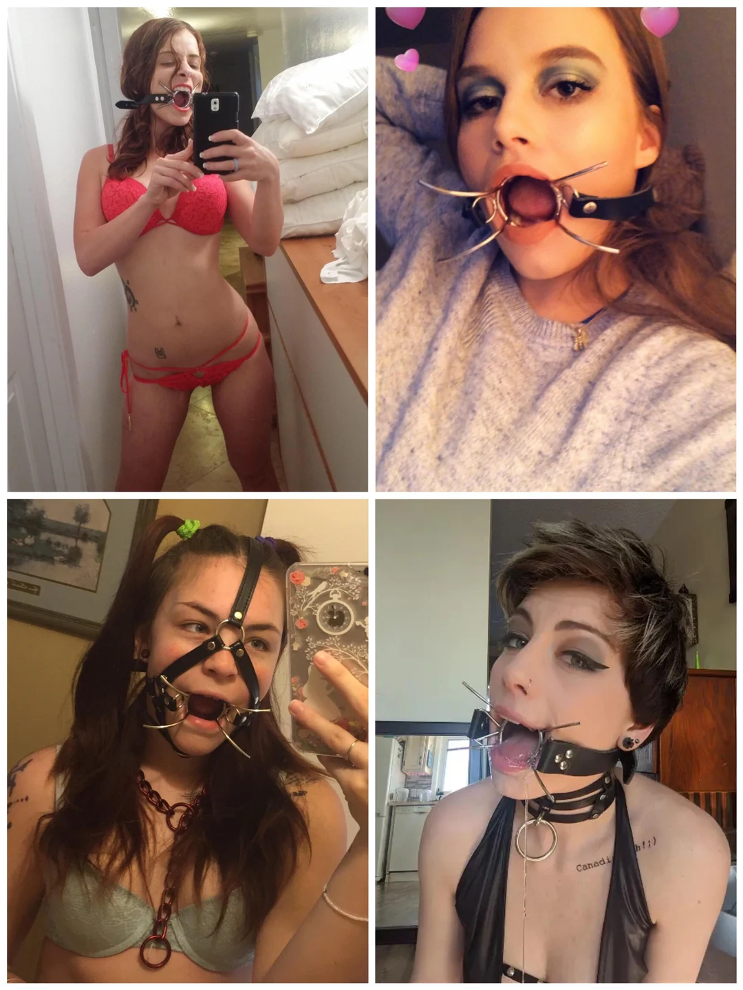 Spider gag selfies [xpost /r/gagged] | Scrolller