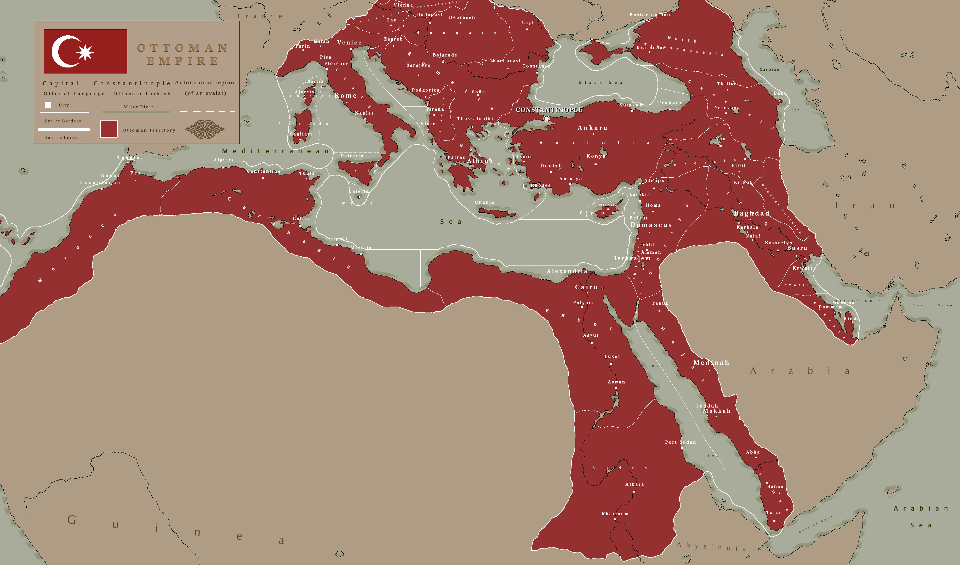 Greater Ottoman Empire | Ottomans conquer Rome | Scrolller