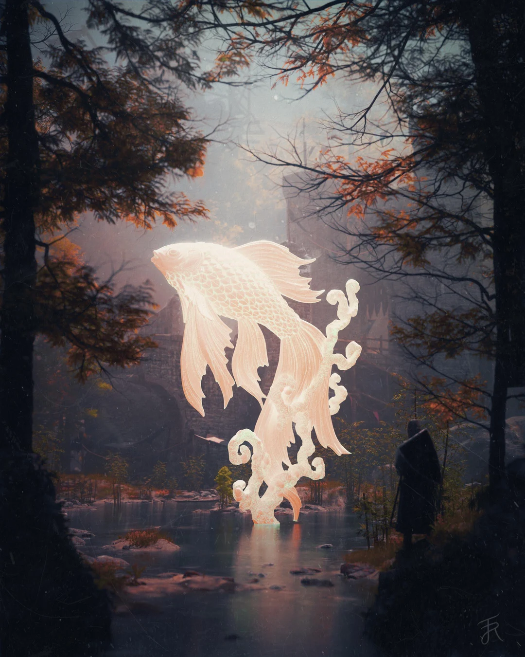 Golden Majesty, Florenaux (me), 3D, 2023 | Scrolller