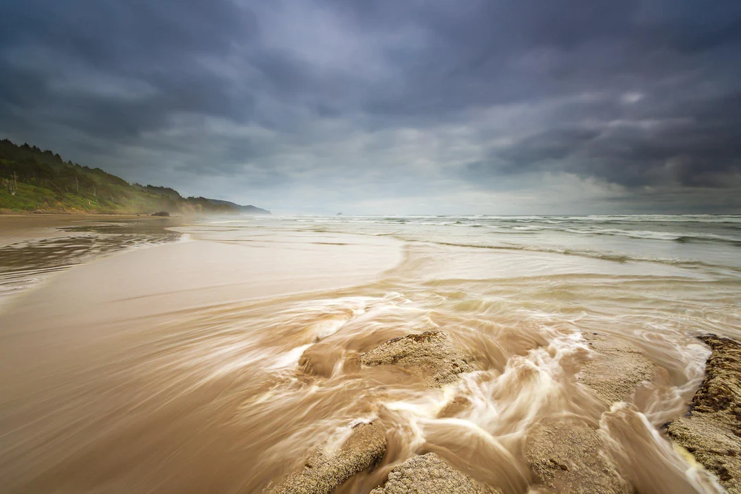 Arcadia Beach, Oregon, on a cloudy June day [OC] [2160x1440] | Scrolller