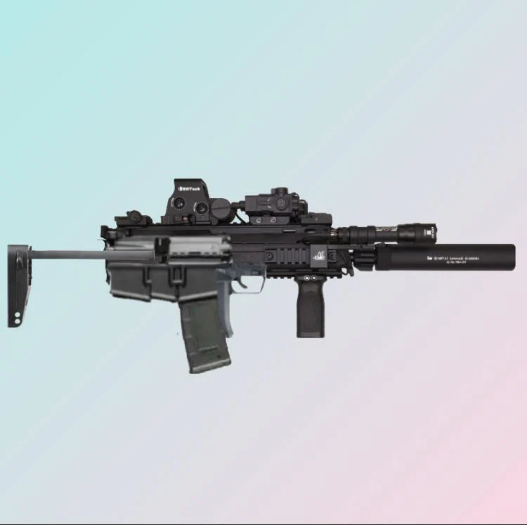 Mock up #2 of 300BLK MP7-style conversion | Scrolller