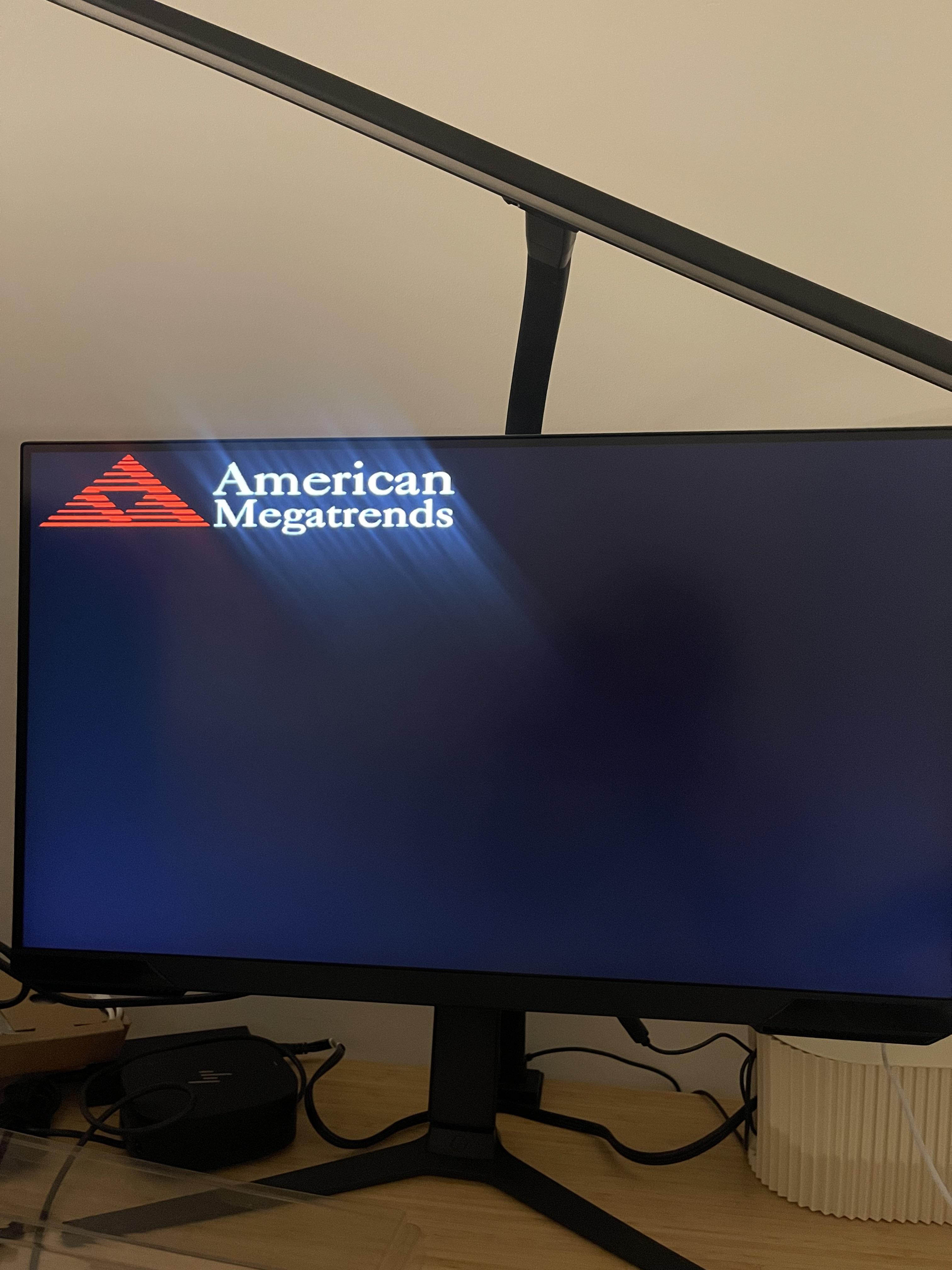 New pc build. Stuck at bios logo with no error | Scrolller