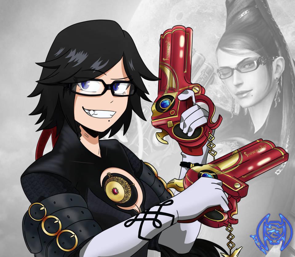 My OC (Ryuki) drawn in Bayo's first game outfit ️ | Scrolller