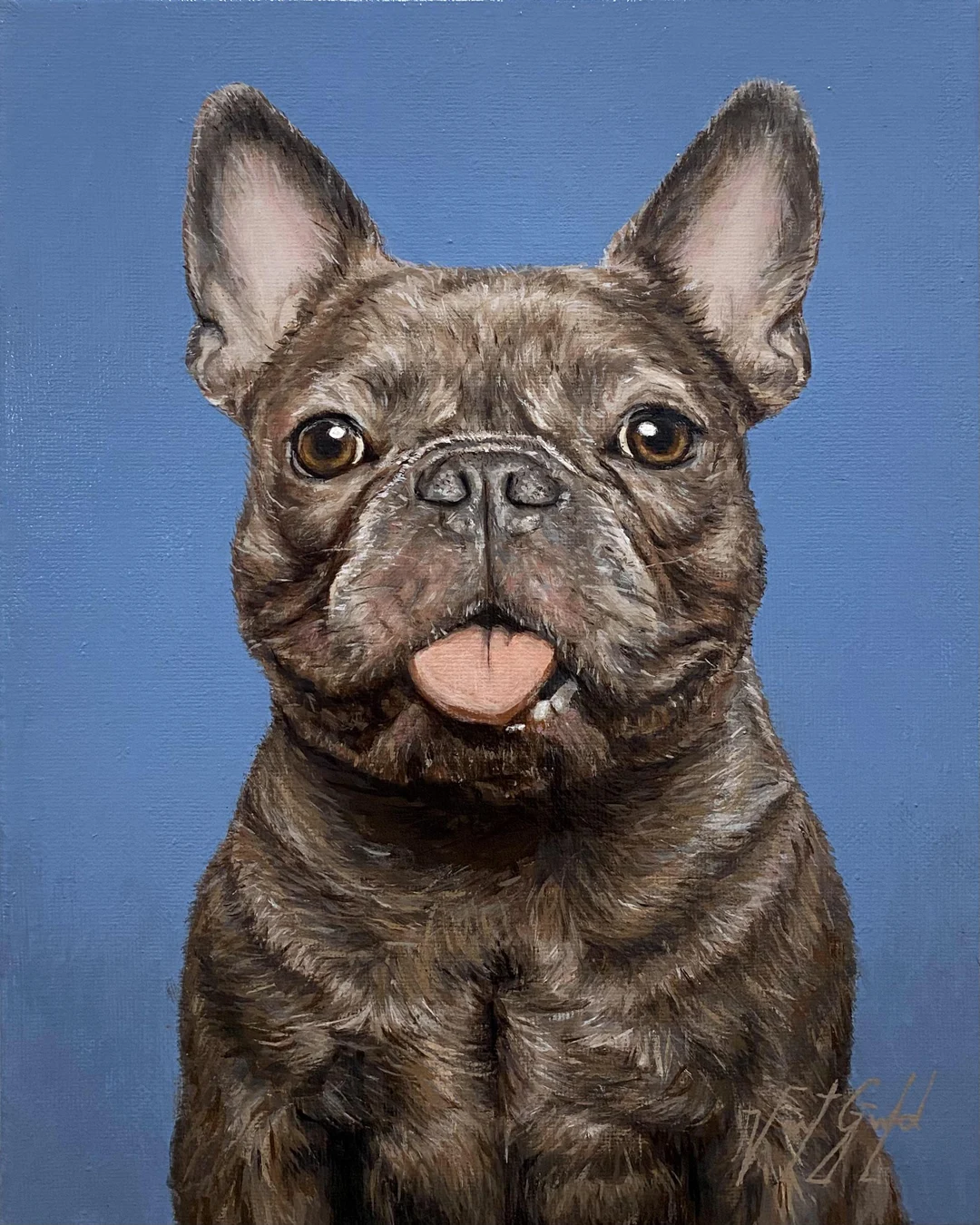 I Painted a Frenchie! | Scrolller
