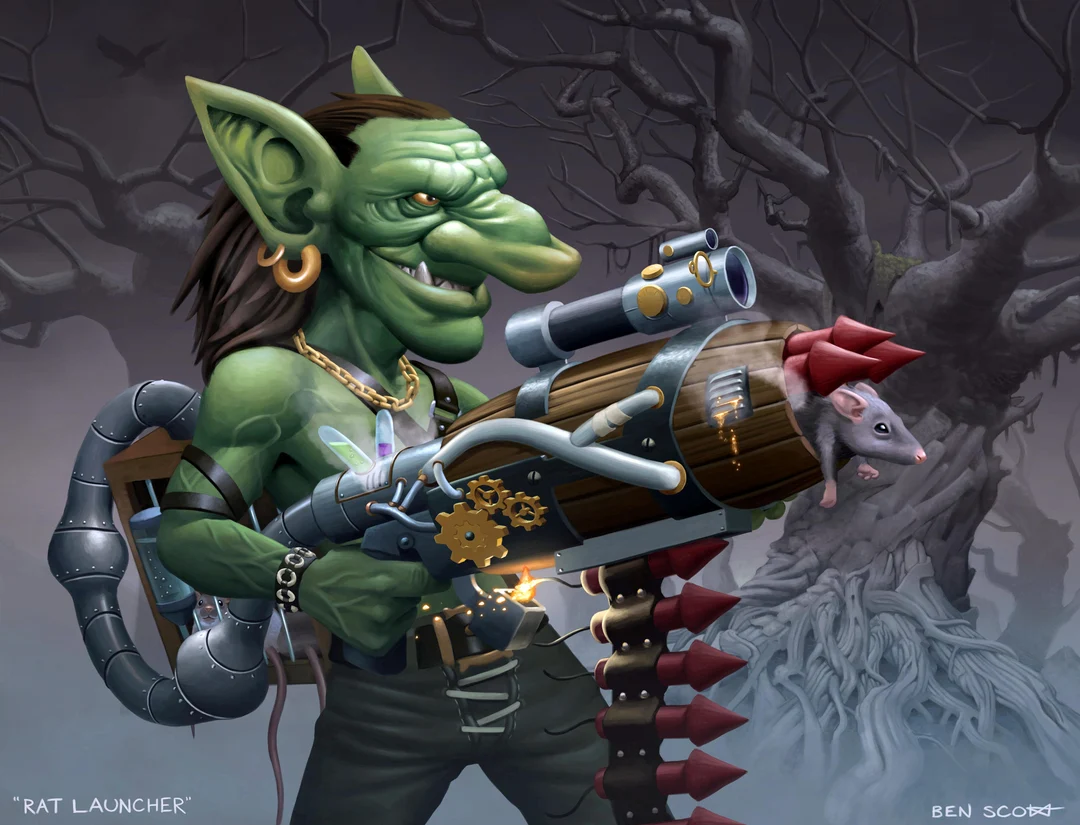 Goblin Rat Launcher by Benjamin Scott | Scrolller