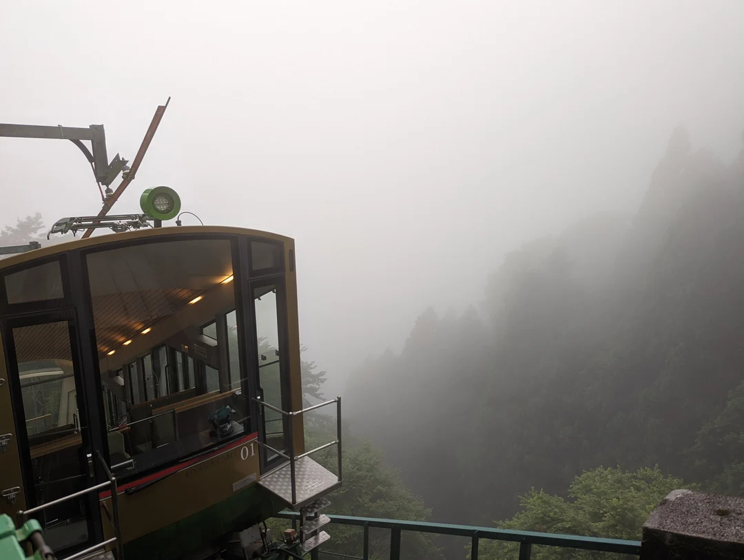 Oyama Afuri Shrine Cable Car Stop [4080x3072][OC] | Scrolller