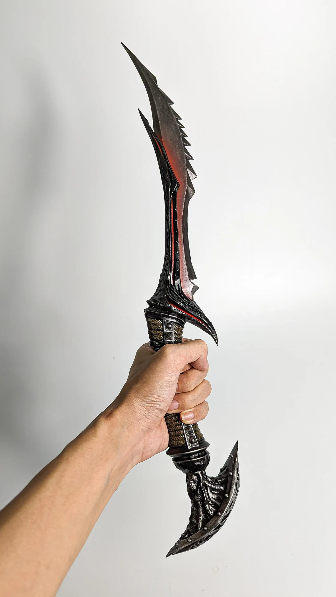 I made a real life Daedric Dagger | Scrolller