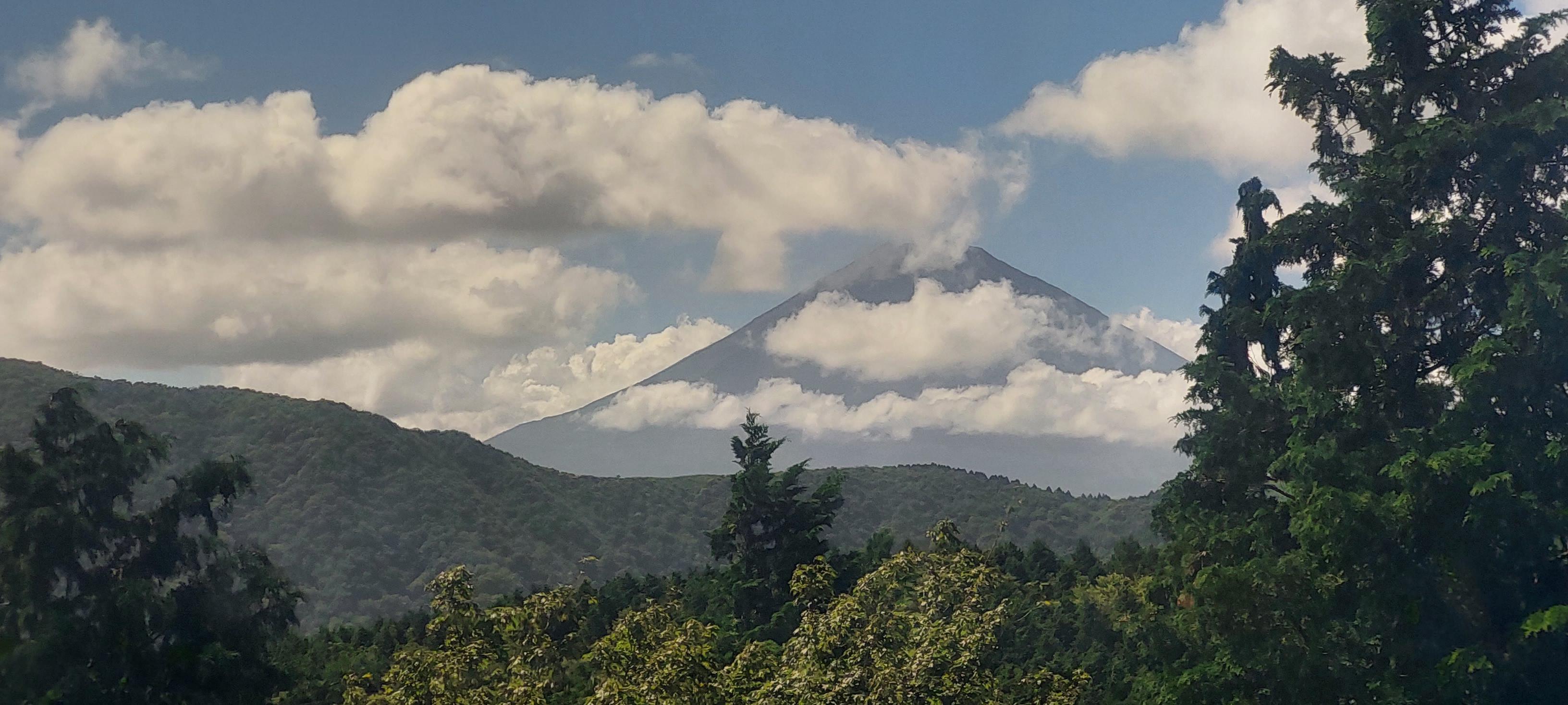 Mt. Fuji seen from Hakone, August 2023 | Scrolller