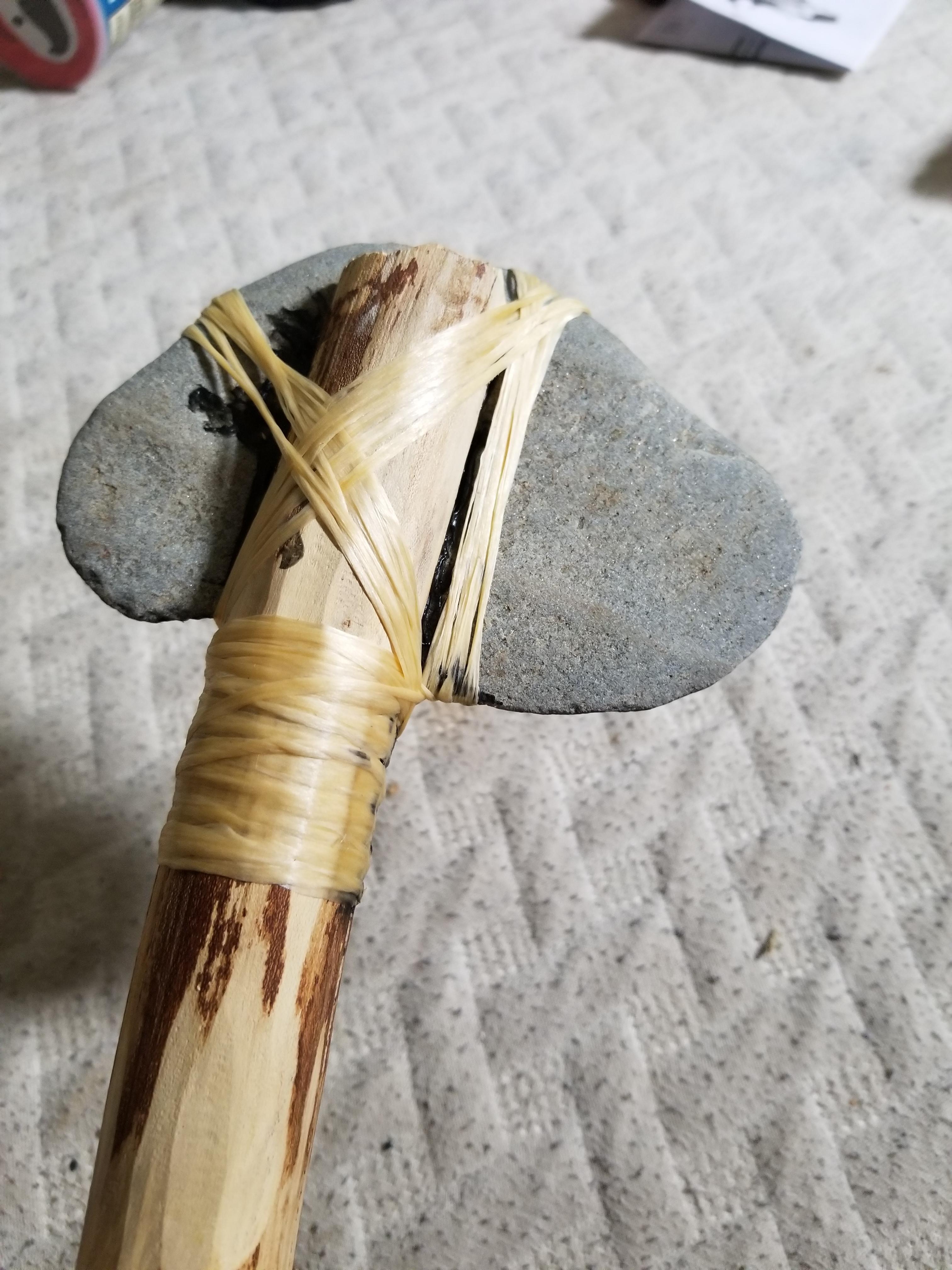 I made a Stone Axe | Scrolller