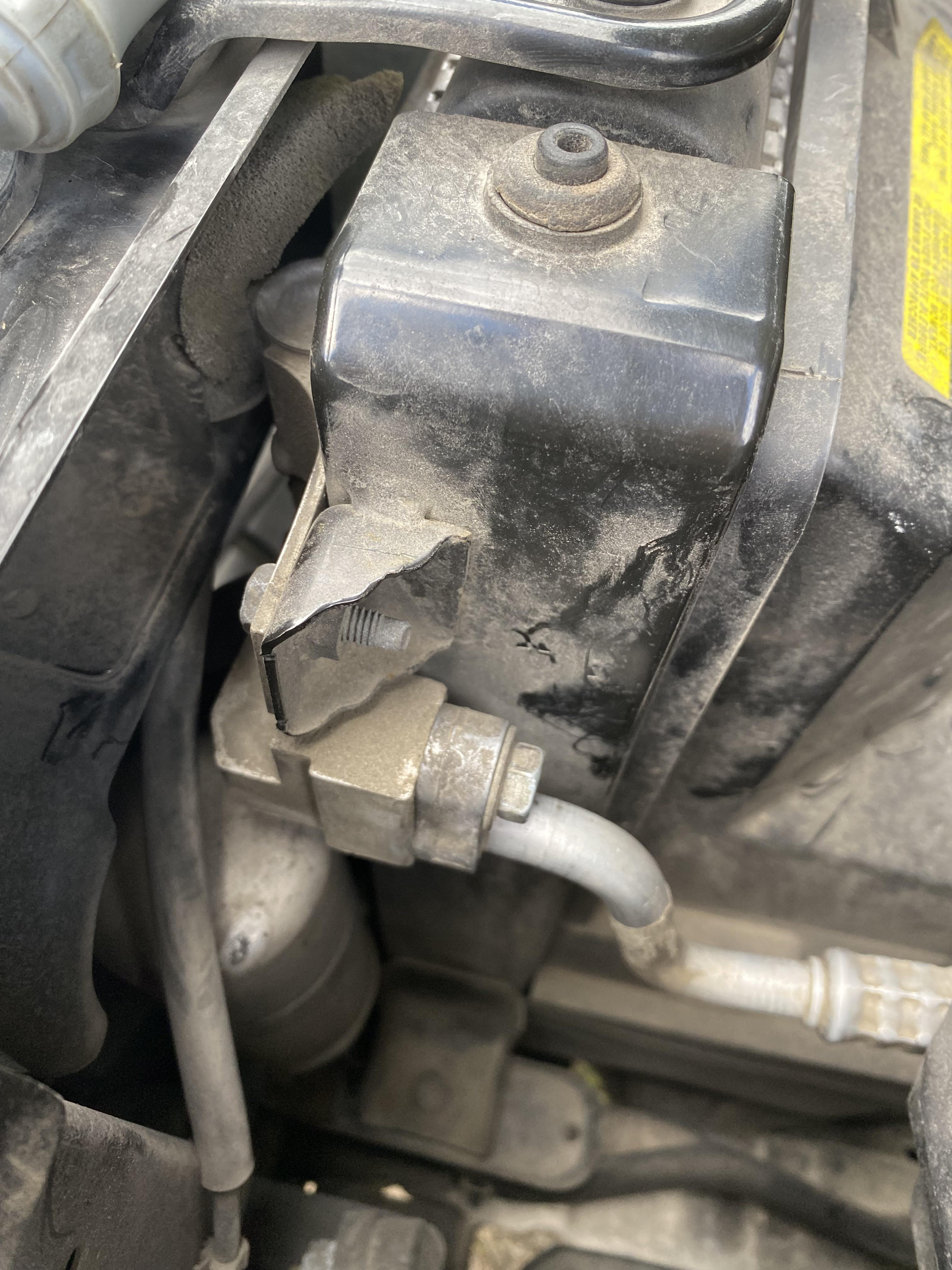 A/C leak at radiator | Scrolller