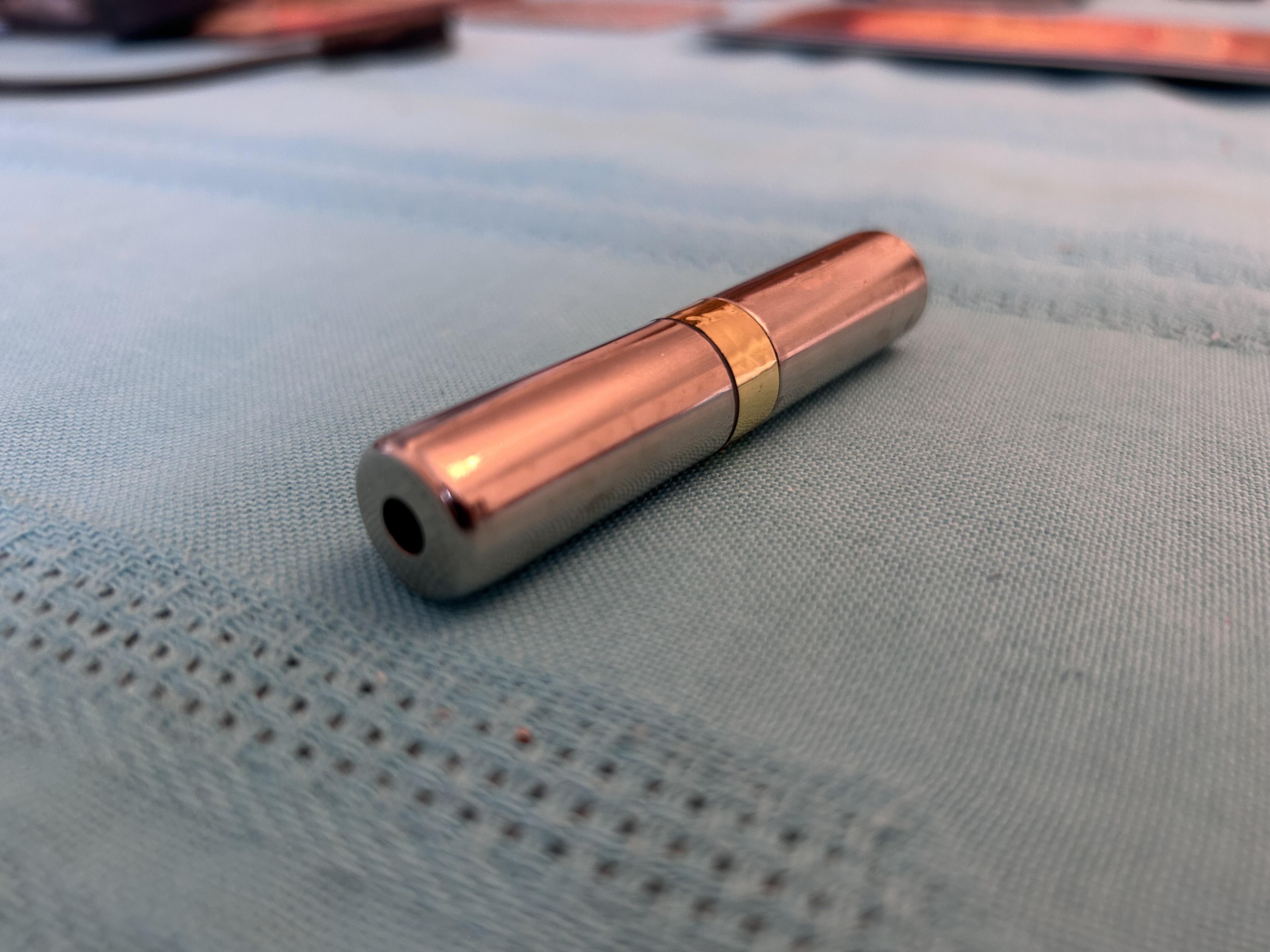 Small metal tube with electrical board inside | Scrolller