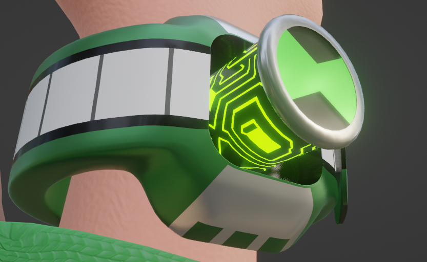 I modelled Ben 10 from Omniverse (+Omnitrix pics). Made in Blender 3.4.1 | Scrolller