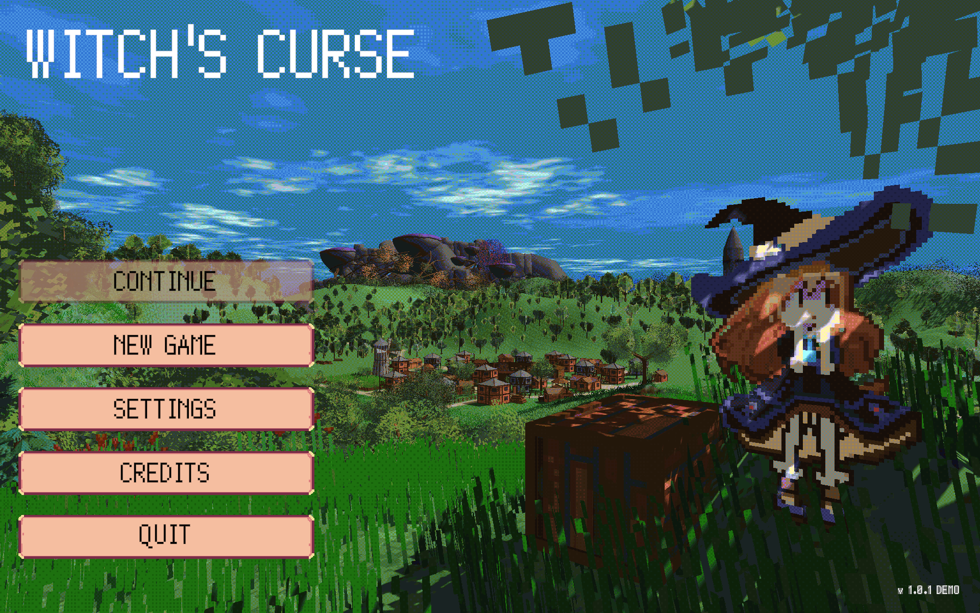 After 6 months of development we released the demo for our game! Witch's Curse - shooter where ...