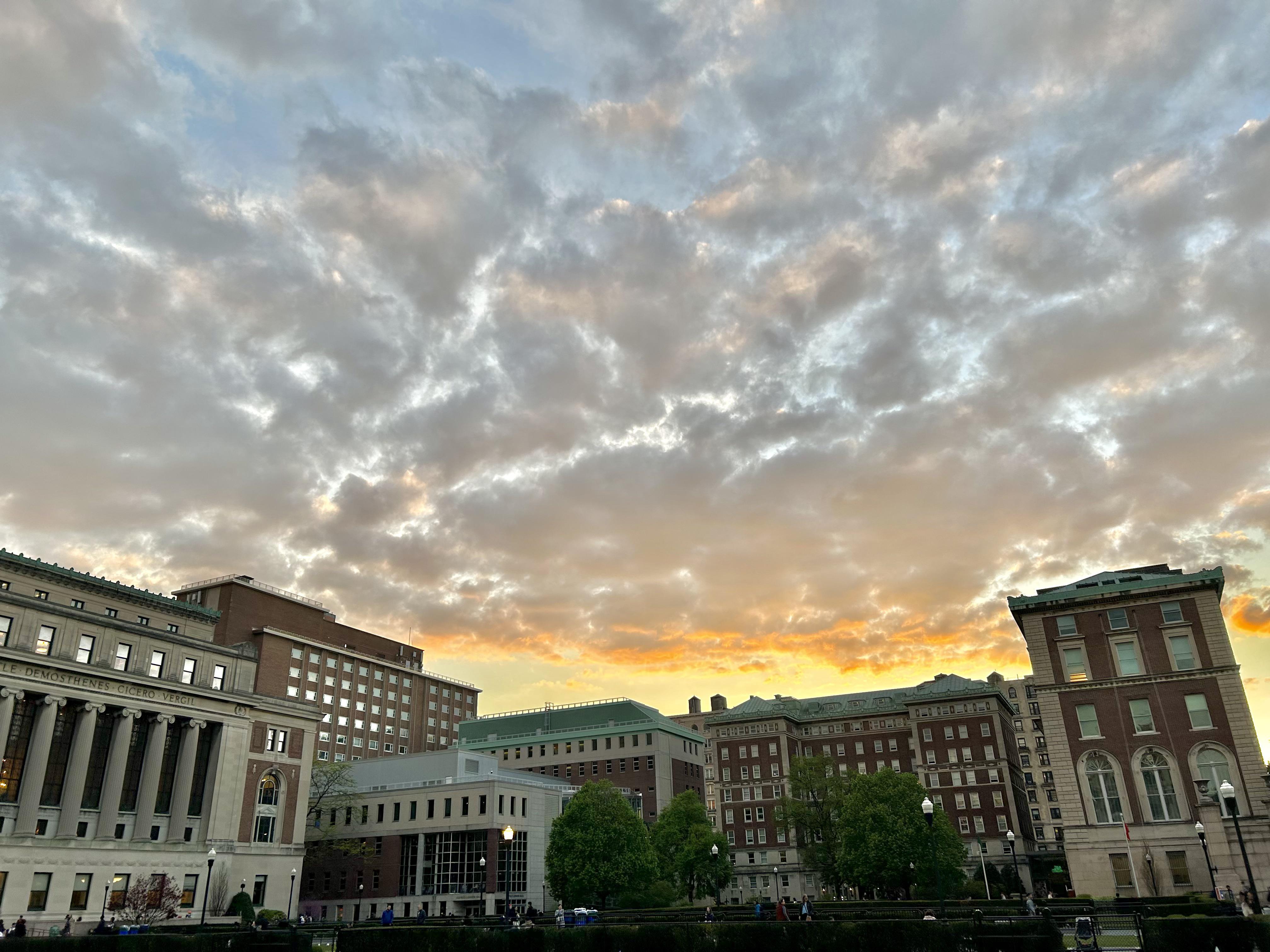 Sunset and spring | Scrolller