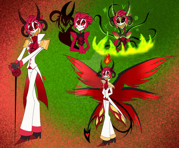 Alastor x lucifer and you get this | Scrolller