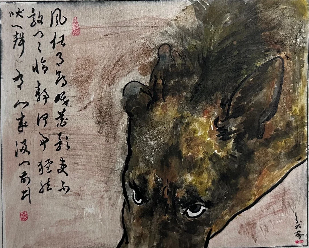 Dog,Tinytiny ,Ink,2023 | Scrolller