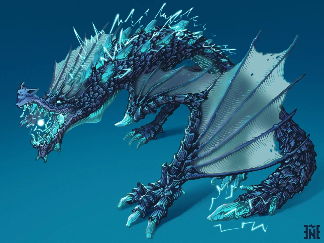 [OC] Thunder Dragon | Scrolller