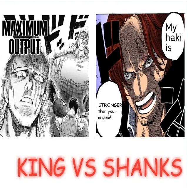 KING VS SHANKS | Scrolller