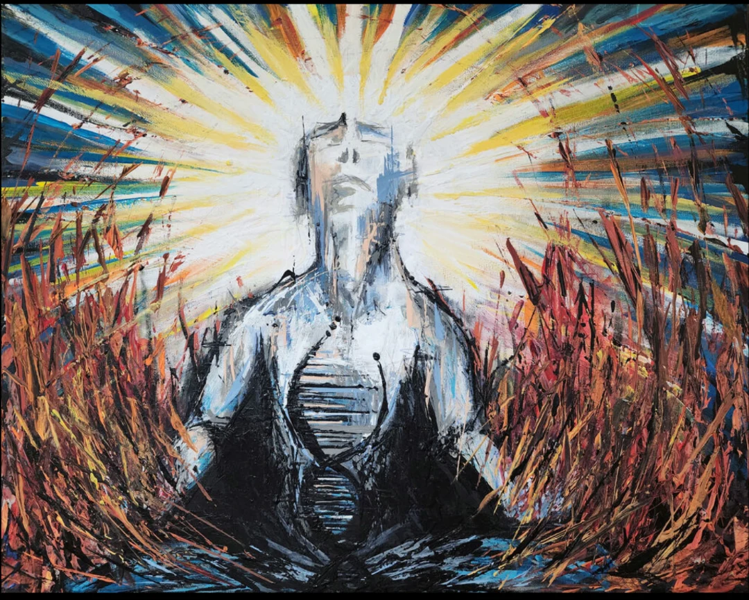 "Samsara", Ricky Marquez, Oil, 2023 | Scrolller