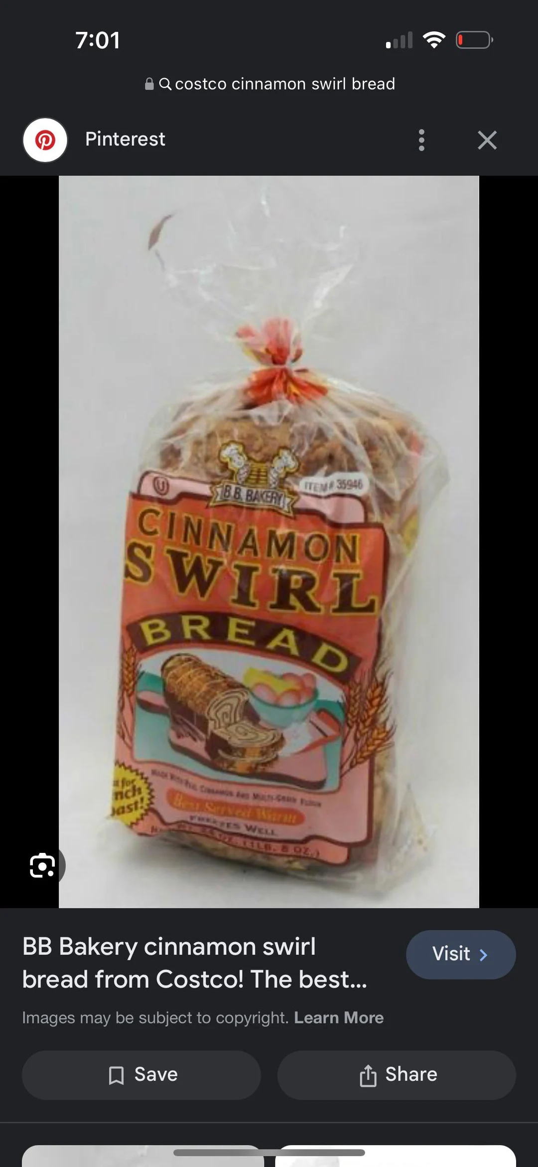 Magical Yellow Crust: Costco Cinnamon Swirl Bread | Scrolller