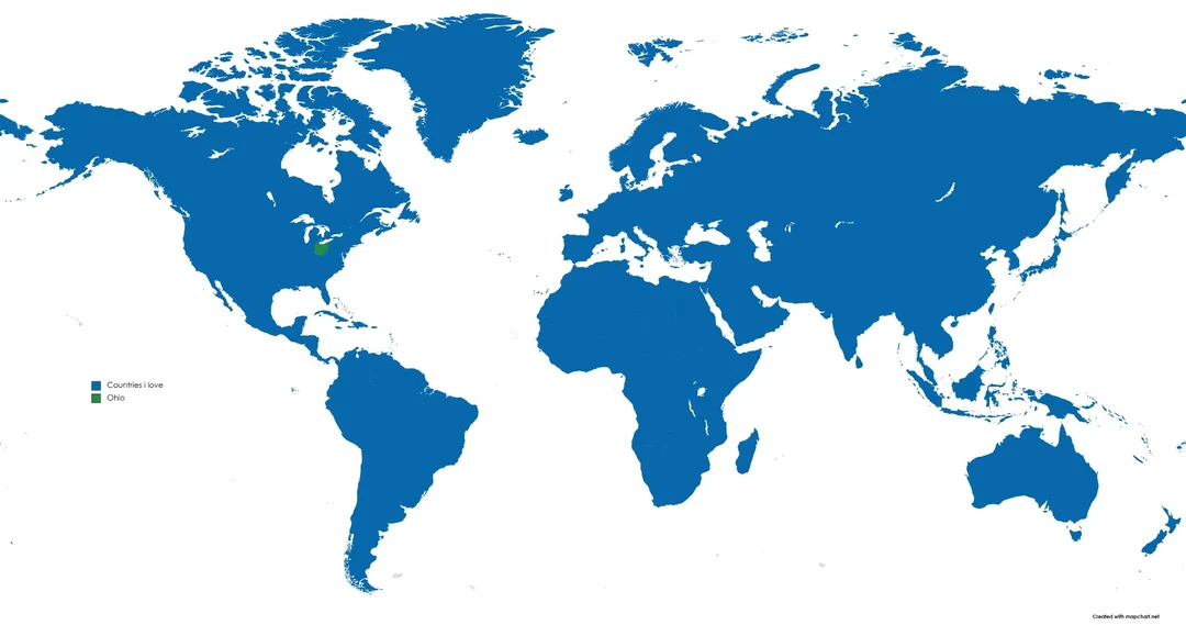 Countries i love (i love every country). | Scrolller