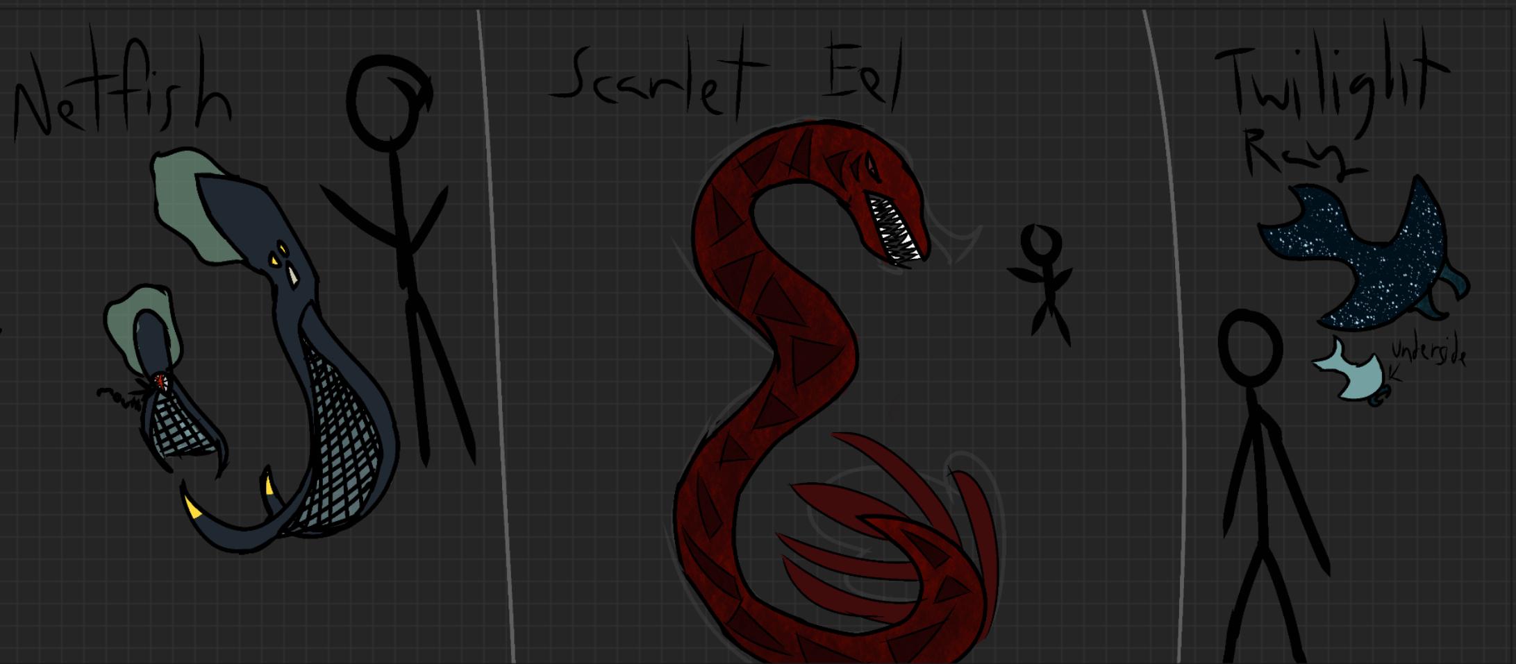 Here, have some creature designs | Scrolller