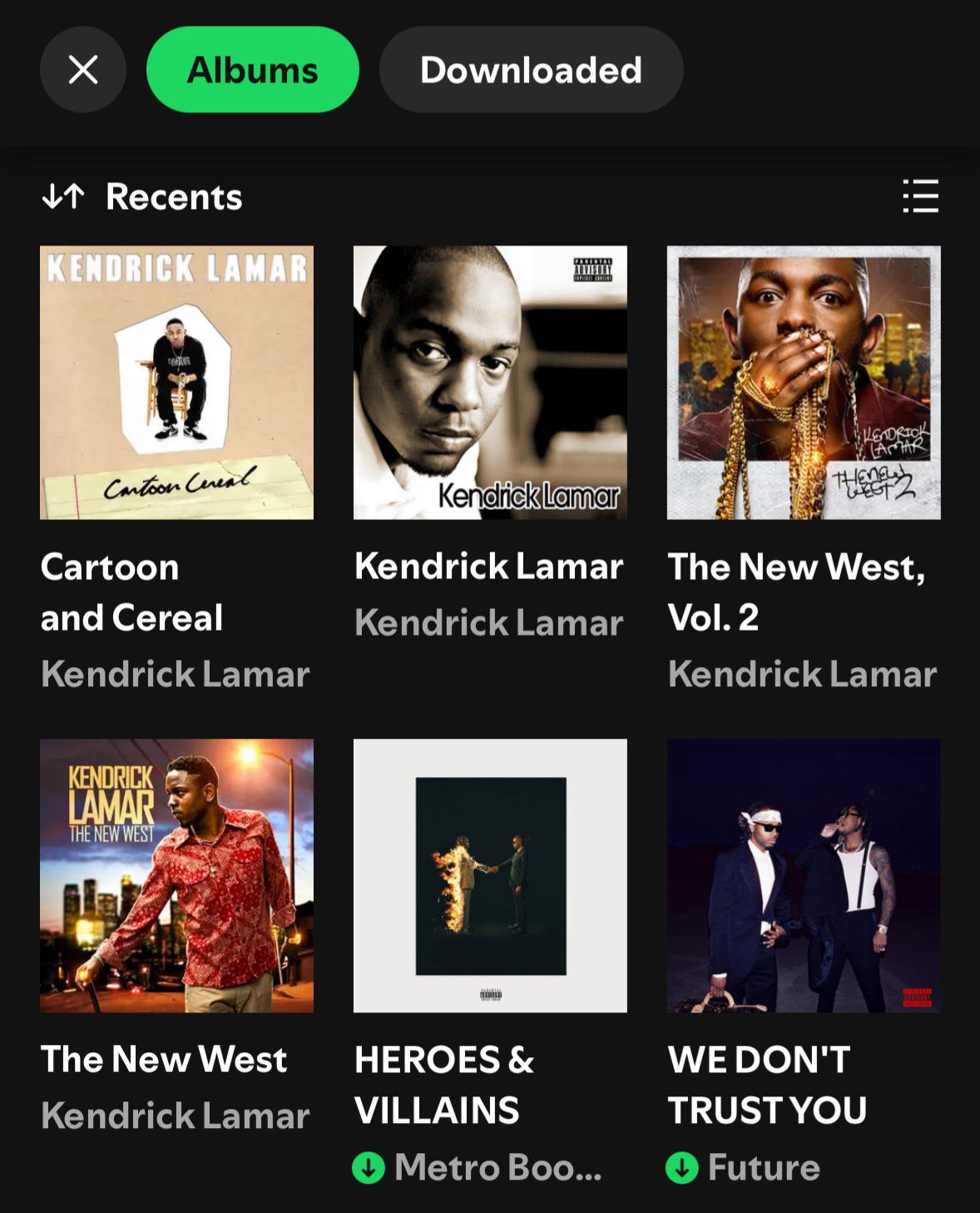 Hidden kendrick albums | Scrolller