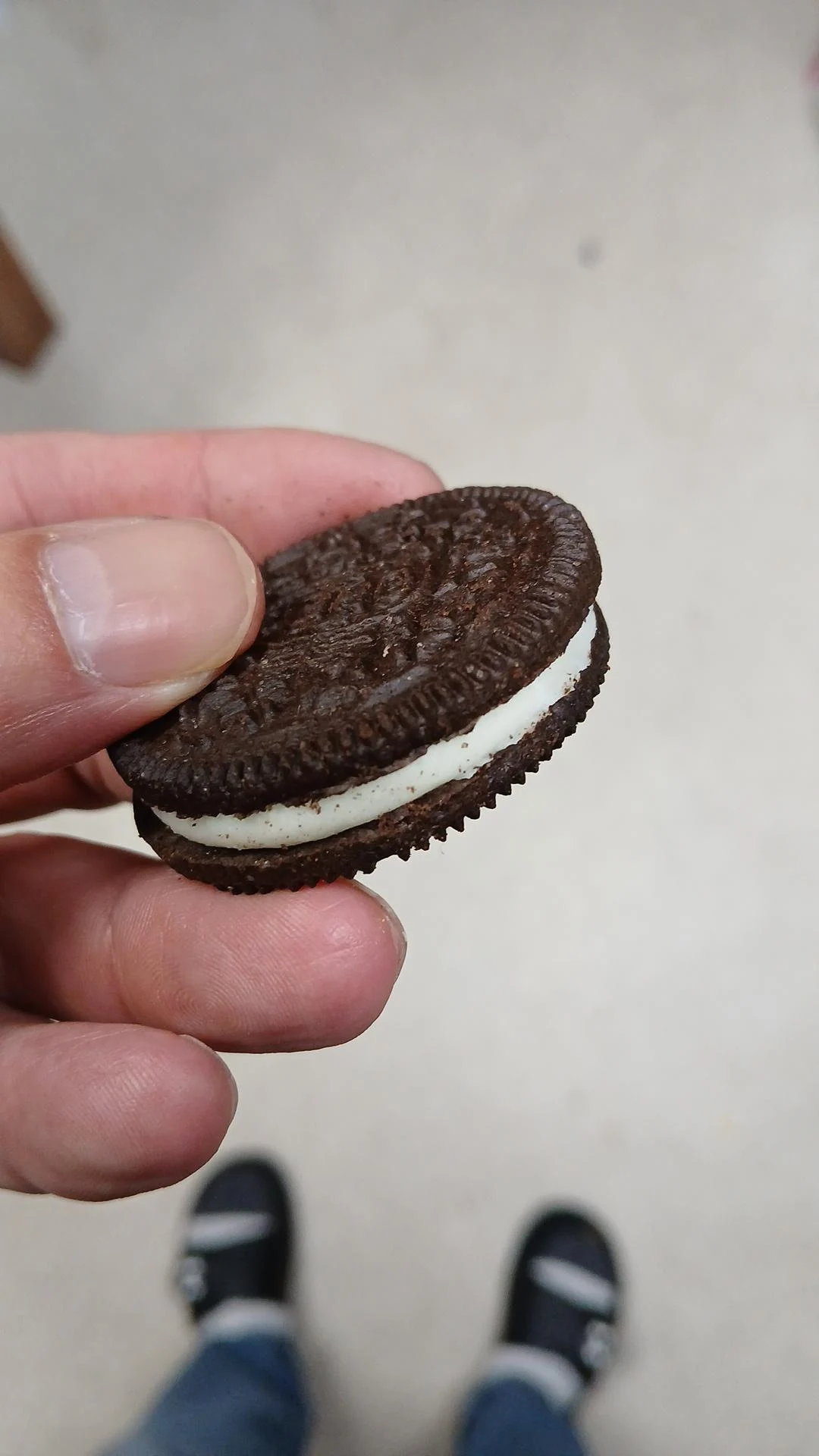 My double stuff Oreo. | Scrolller