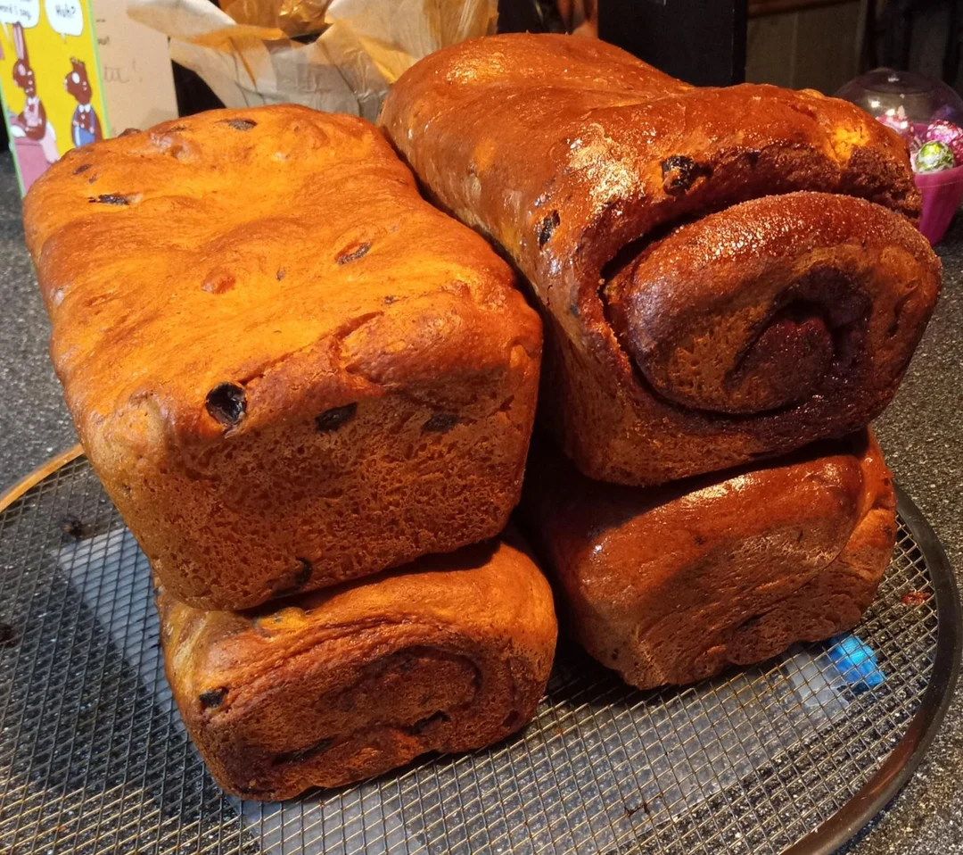 Made two batches of Cinnamon Raisin Swirl for the first time! | Scrolller