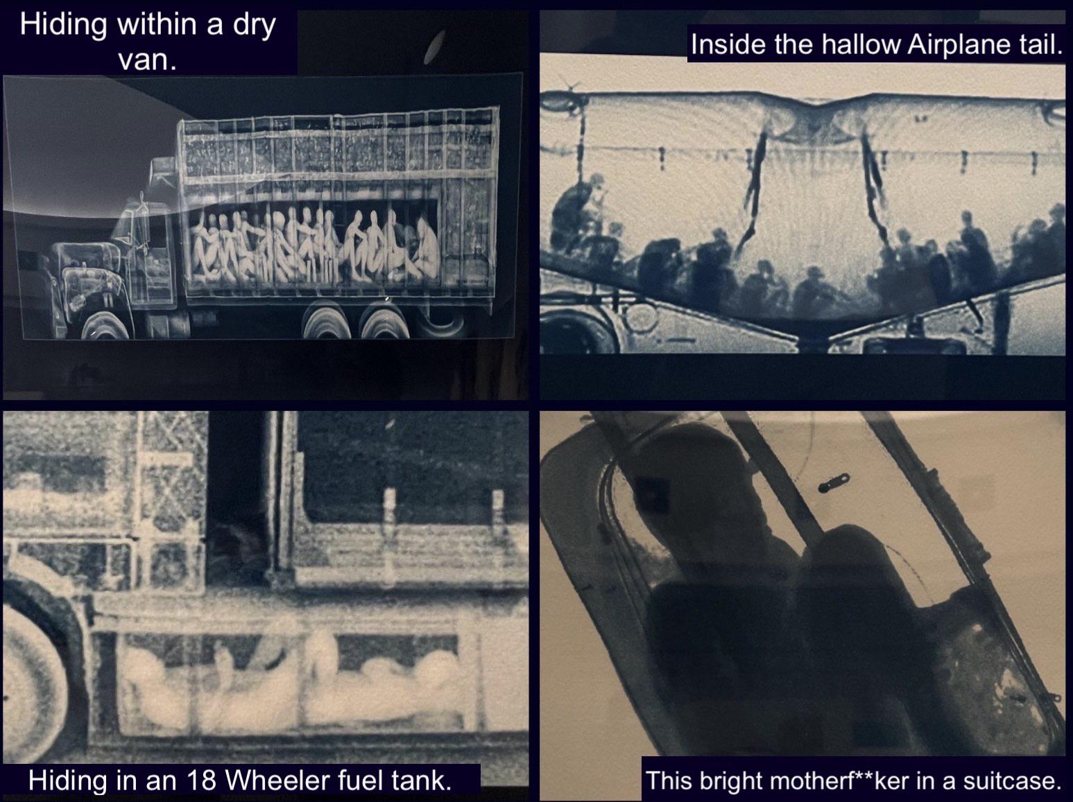 X-Rays from the US-Mexico Border Patrol | Scrolller