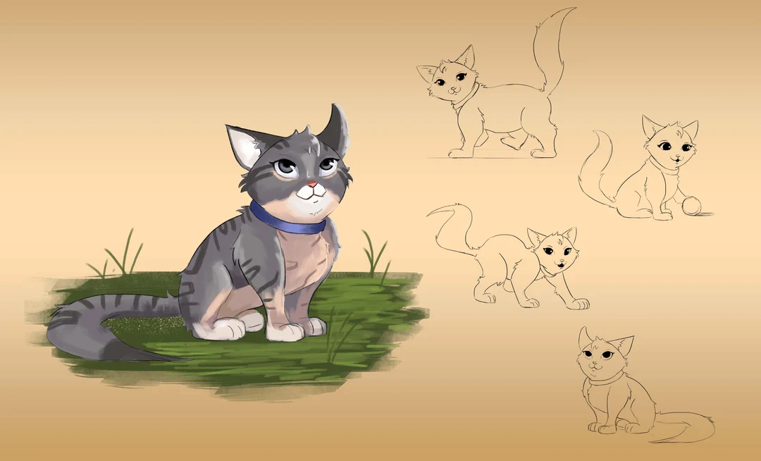 Cutie's ref sheet by me, I would love to have your thoughts. | Scrolller