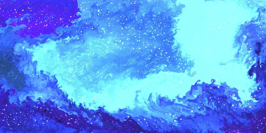 Blue Fluid Art 1 (OC) | Scrolller