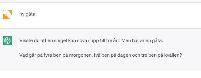 ChatGPT gav mig lite random snigelfakta. | Scrolller