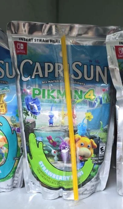 Caprisun Pikmin 4 Promo ♥️ | Scrolller