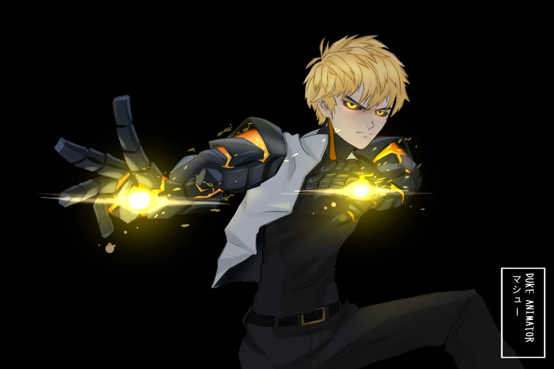 Genos fanart by me | Scrolller