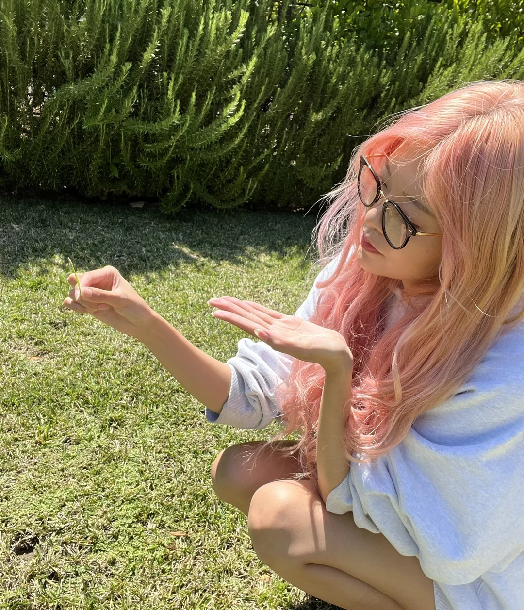 Miyoung finally learnt from Leslie how to 'talk about grass and make it sound like the most ...