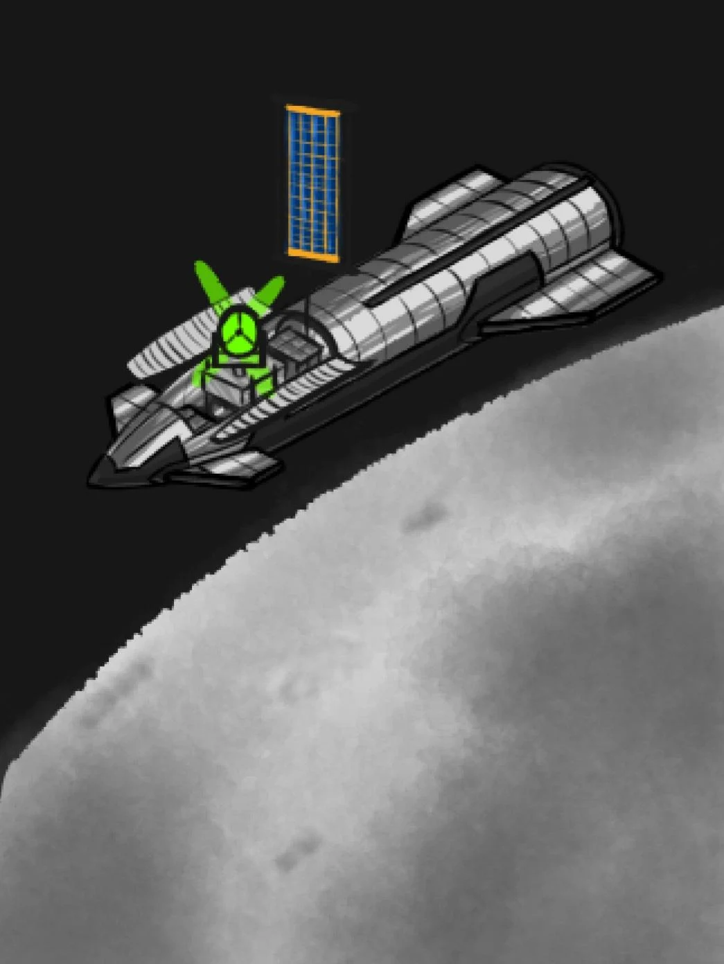 Rapid Deployment Laser Armed Satellite (by me) | Scrolller