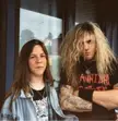 Morbid Angel frontman David Vincent with Dissection Guitarist Jon Nödtveidt 90s | Scrolller