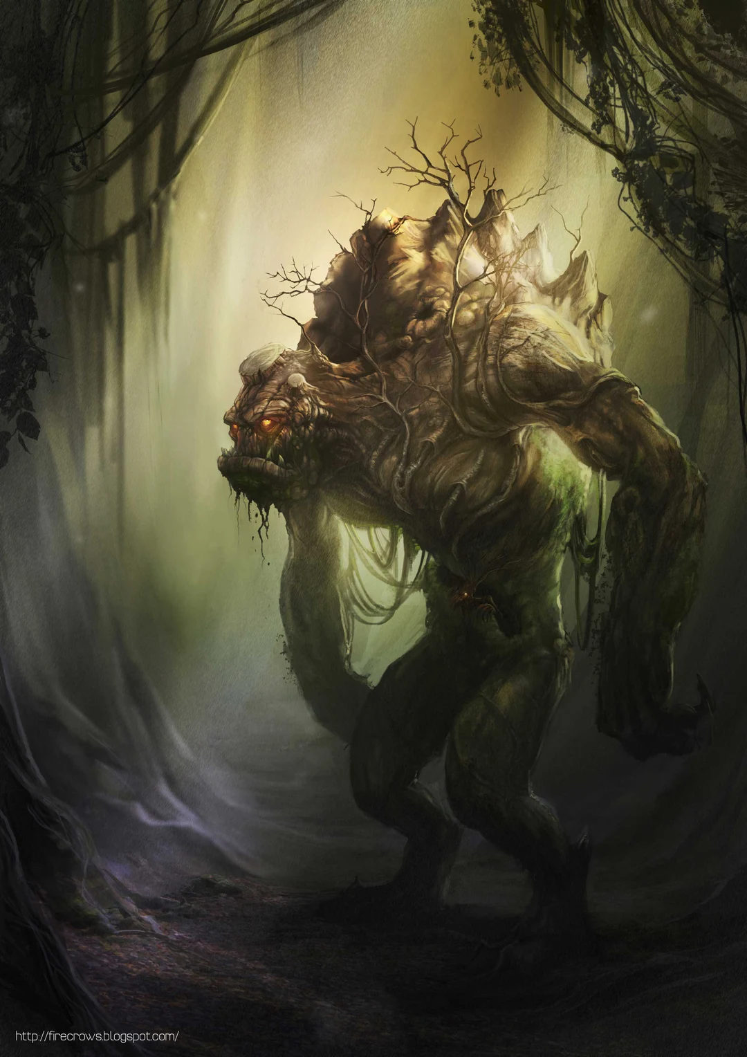 Forest Ogre by Ryan Firchau (firecrow78) | Scrolller