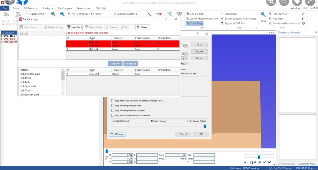 Cimco V8 -TOOL ASSIGNMENT | Scrolller